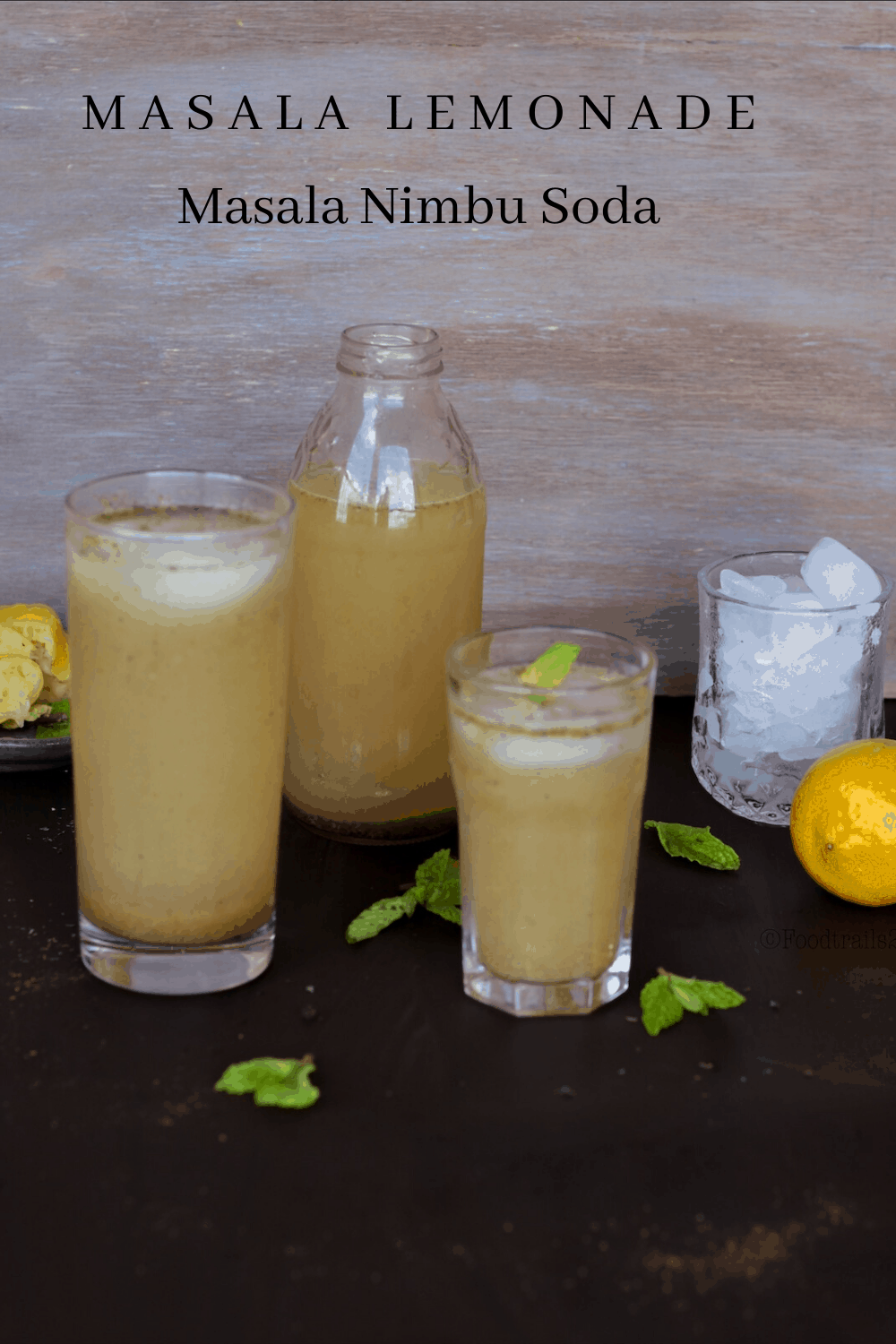 Masala Lemonade/Masala Nimbu Soda - Food Trails