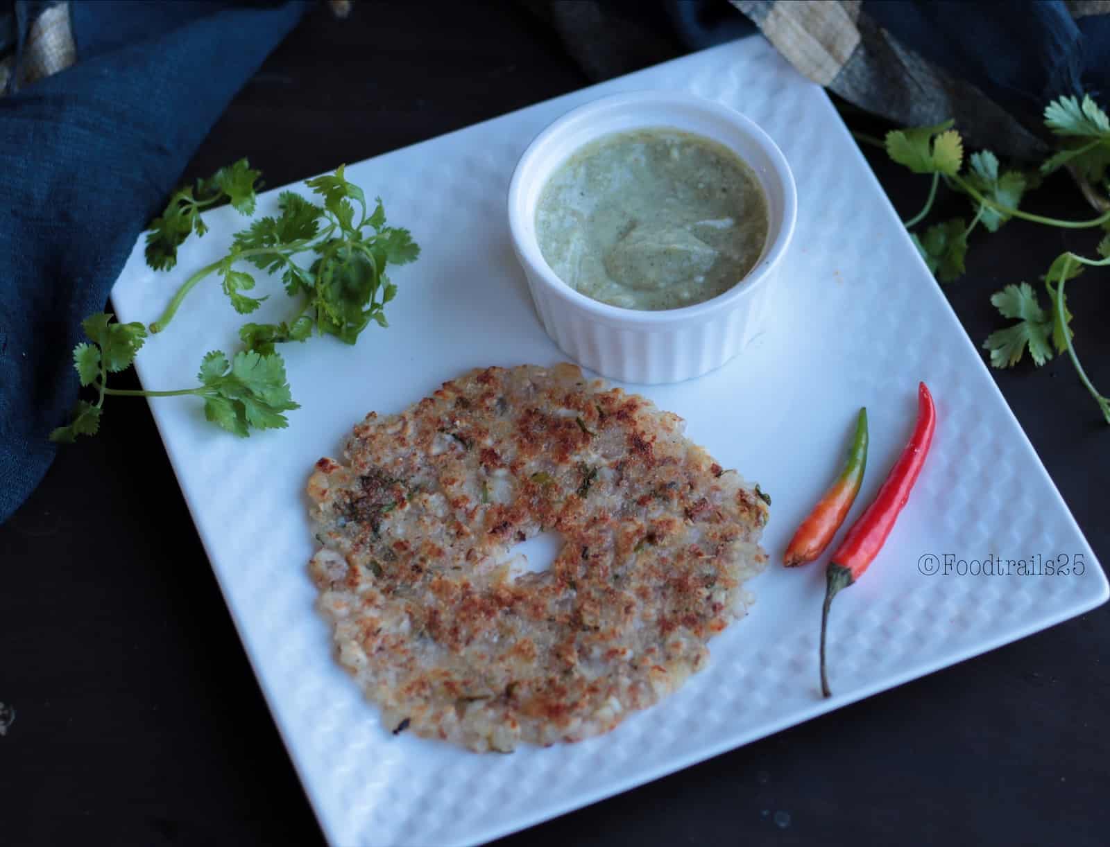 Sabudana Thalipeeth - Food Trails