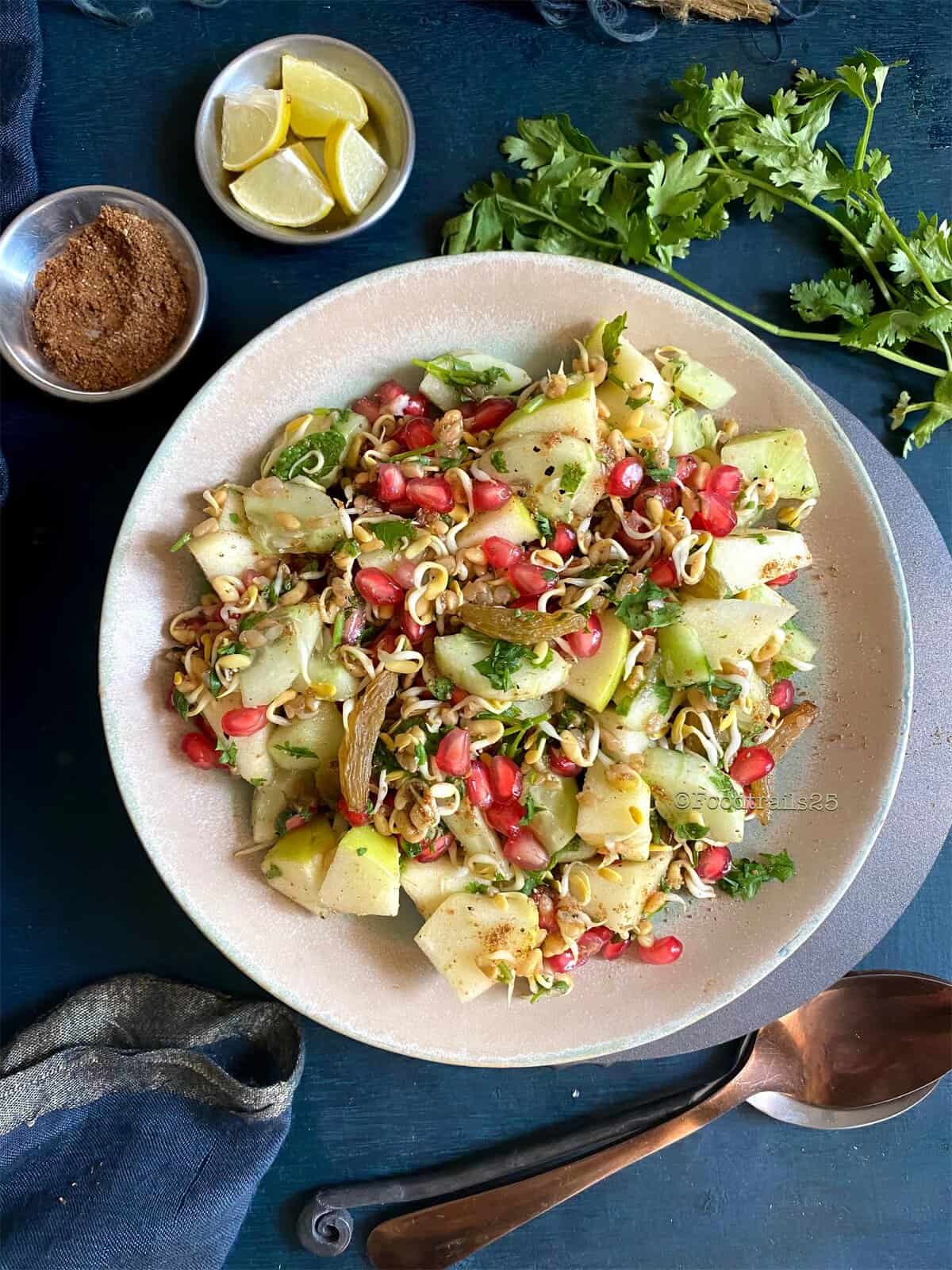 Methi Sprouts Salad - Food Trails
