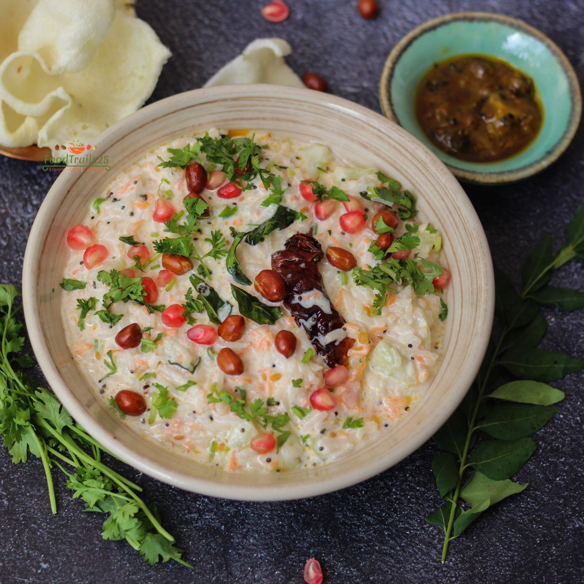 Curd Rice Recipe | Thayir Sadam - Food Trails